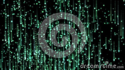 Animated Falling Square Particles Background Stock Footage - Video of ...