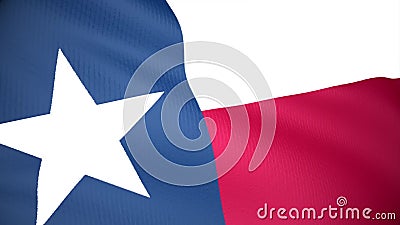 Animated flag of Texas stock video. Video of america - 109508437