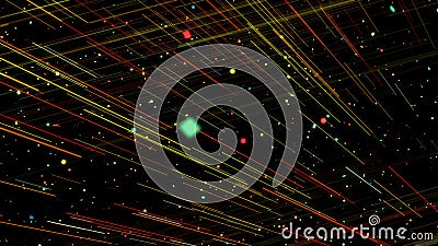 Animated Graphics Abstract Computer Screen Saver Stock Footage - Video ...