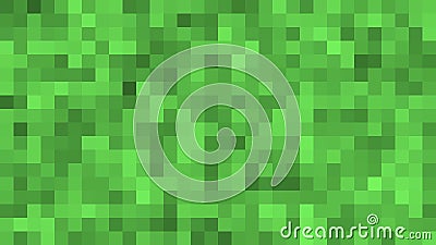 Animated Green Pixel Grass Background. the Concept of Games Background ...