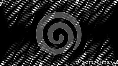 Animated Halftone Dots. White Dots on Alpha. Looped. Stock Video ...