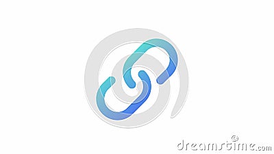 Animated Hyperlink Gradient Ui Icon Stock Video - Video of link, video ...