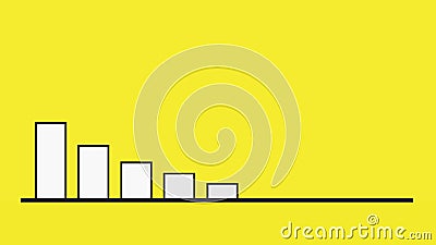 Animated Illustration of Statistic Curve Stock Video - Video of growing ...
