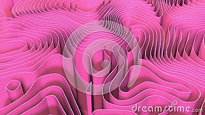 3D Topographical Animated Background. Stock Video - Video of surface ...