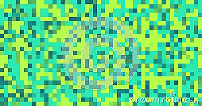 Animated Multicolored Pixel Background. 4K Resolution Abstract Pixel ...
