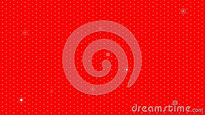 Animated Red Abstract Point Background. Backdrop with Animation of Dots ...