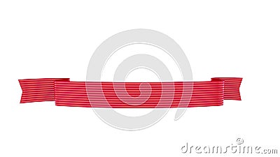 Animated Red Ribbon stock video. Video of design, message - 107007237