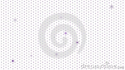 Animated Violet Abstract Point Background. Backdrop with Animation of ...
