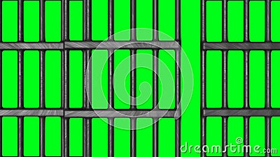 Prison bars open stock video. Video of imprisonment - 102807349