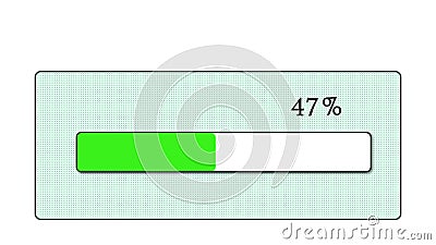 Animation, Computer Progress Bar, 4K Stock Footage - Video of ...