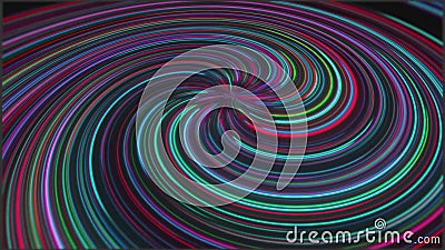 Animation of Cool Neon Shapes Stock Video - Video of animation, light ...