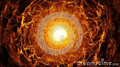 Fire Energy Wave Fx Background Animation Stock Footage - Video of ...