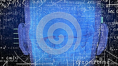 Animation of Floating Mathematical Equations Over 3d Model of Human ...