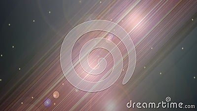 Animation of Floating Particles and Molecules with Flickering Coloured ...