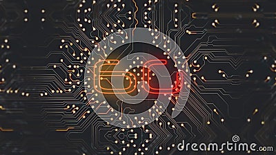 Animation of 6g Text Over Computer Circuit Board Stock Video - Video of computing, video: 248740625