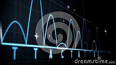 Animation of Graphs and Statistics Stock Footage - Video of marketing ...