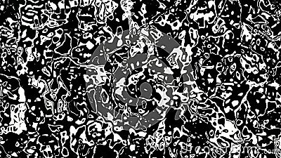 Animation of Haphazard Black and White Patterns Sliding and Floating ...