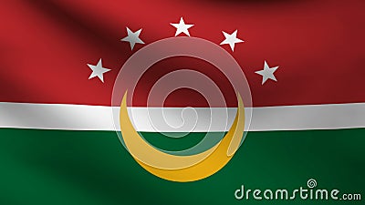 Maghreb country flag stock video. Video of countries - 36603769
