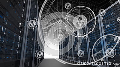 Animation of Network of Connections Stock Footage - Video of connection ...