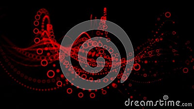 Animation of Red Spiral Shape Spins Stock Video - Video of shape ...