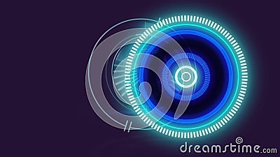 Animation of Scan Scoping Over Dark Background Stock Video - Video of futuristic, graphic: 256050639