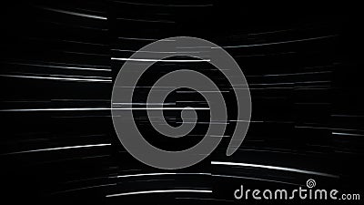 Animation of White Fading Light Trails Moving on Seamless Loop on Black ...