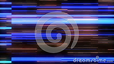 Animations of Glowing Horizontal Lines Moving Across the Screen Against ...