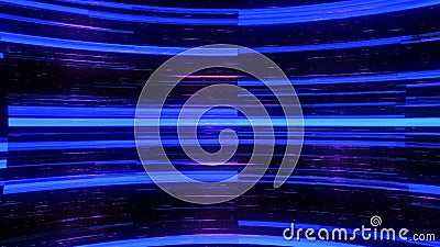 Animations of Glowing Horizontal Lines Moving Across the Screen Against ...