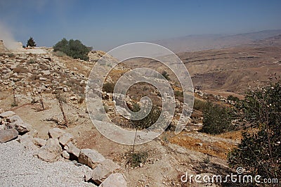 Ansicht Vom Berg Nebo Jordanien, Stockfoto - Bild: 72269799