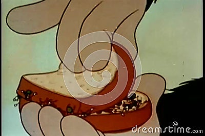 Ant Eater Eating an Ant Sandwich Stock Footage - Video of holding ...