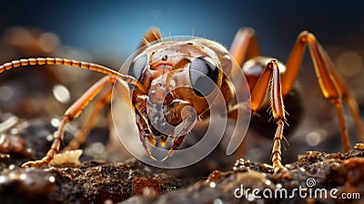 Ant Under The Microscope: A Detailed Study Of A Brown And Black Ant ...