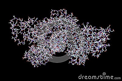 Anthrax Lethal Toxin Molecule Royalty-Free Cartoon | CartoonDealer.com ...