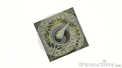 Antique Chinese Spoon Compass Stock Footage - Video of chinese, rare ...