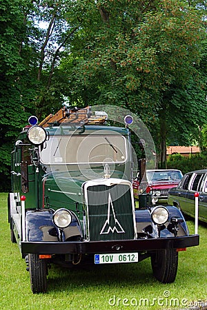 Antique Fire Truck Editorial Photo | CartoonDealer.com #47935769