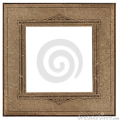 Antique Square Photo Frame Royalty Free Stock Photos - Image: 355998