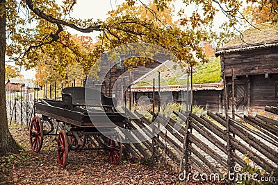 Antique Wagon Royalty-Free Stock Image | CartoonDealer.com #65970934