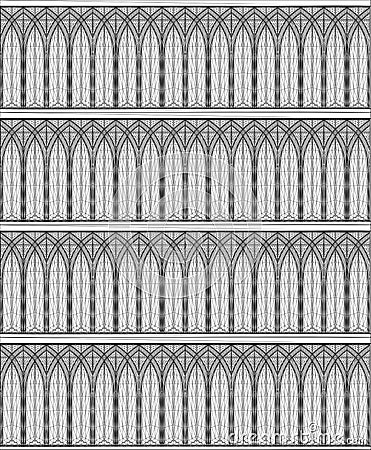Antique Wall Panel Vector. Illustration Isolated On White Background ...