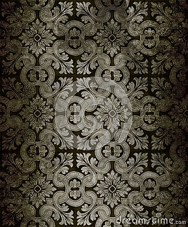 Antique Wallpaper Royalty Free Stock Images - Image: 10493429