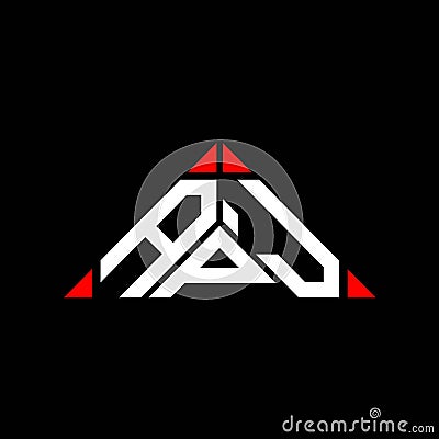 APJ Letter Logo Creative Design With Vector Graphic, APJ Simple And ...