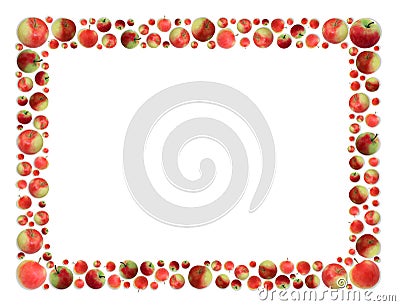 Apples Frame Royalty Free Stock Photography - Image: 2691967