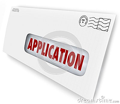Application Envelope Document Mailing Sending In Forms Apply For ...