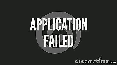 Application Error Alert Warning Attack on Screen World Map Loop Motion ...