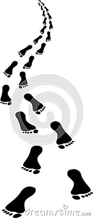 Approaching Footsteps Stock Photo - Image: 31225610