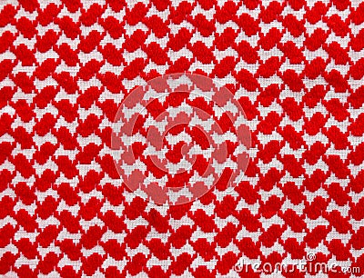 Arab Keffiyah Pattern. Stock Image - Image: 6670001