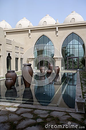 Arabic Palace Courtyard Stock Photos - Image: 1788053