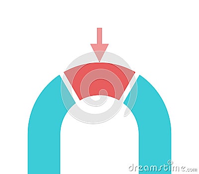 Arch With Essential Keystone. Strength, Structure, Building, Important ...