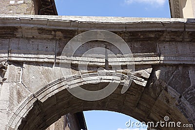 Arch Of Gallienus Royalty-Free Stock Photography | CartoonDealer.com ...