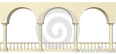 Arches And Columns Royalty Free Stock Photography - Image: 23192477