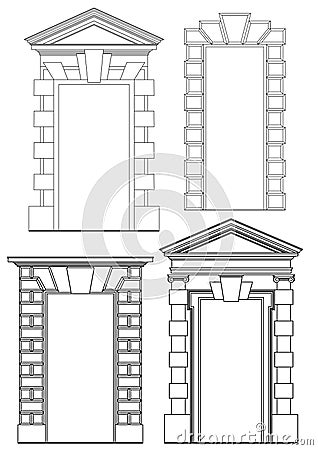 Architectural Elements Royalty Free Stock Photography - Image: 17361927