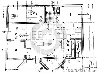 Architectural Plan Stock Photography - Image: 19425922
